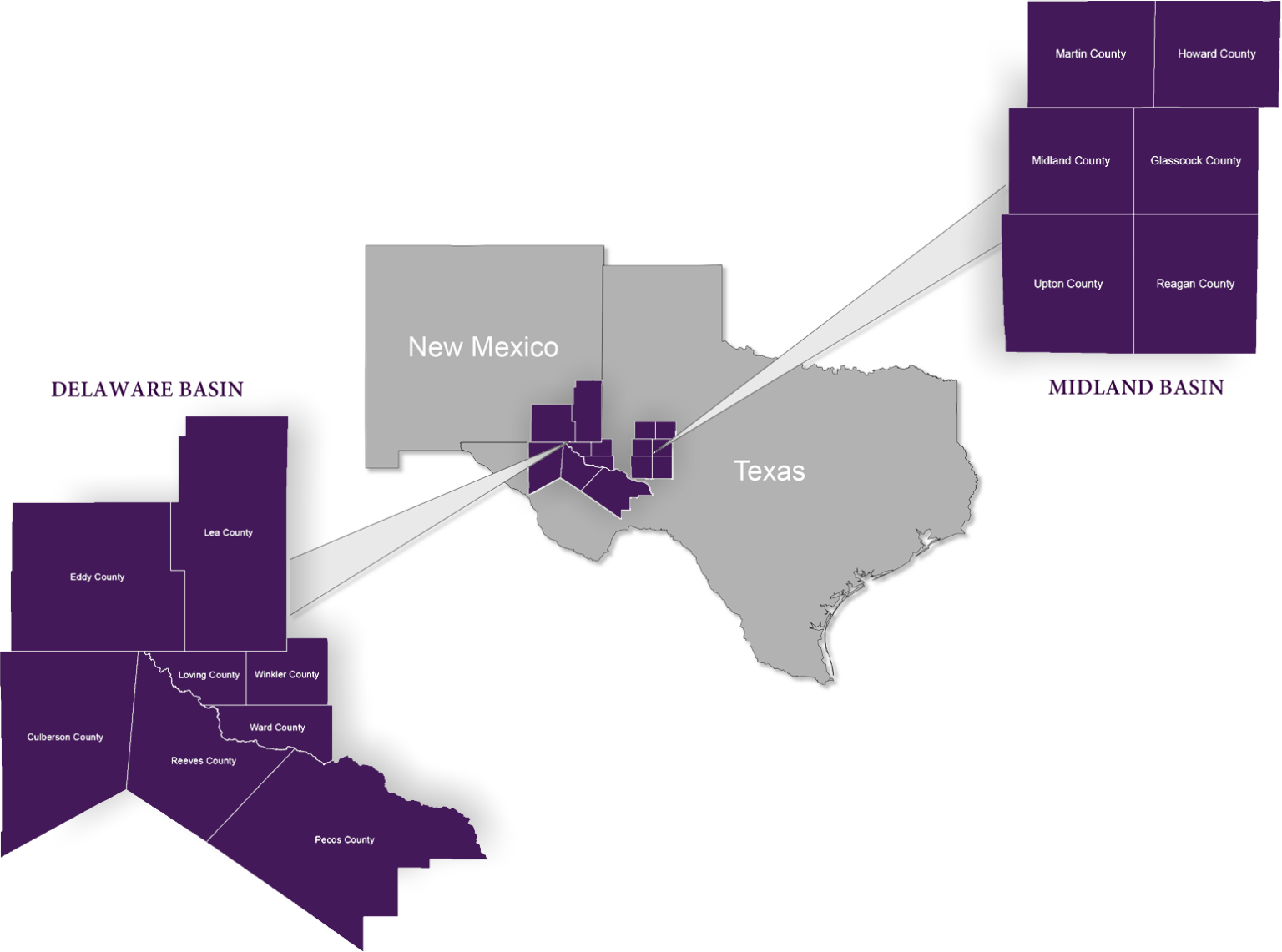 Operations & Areas of Interest | PDP Permian
